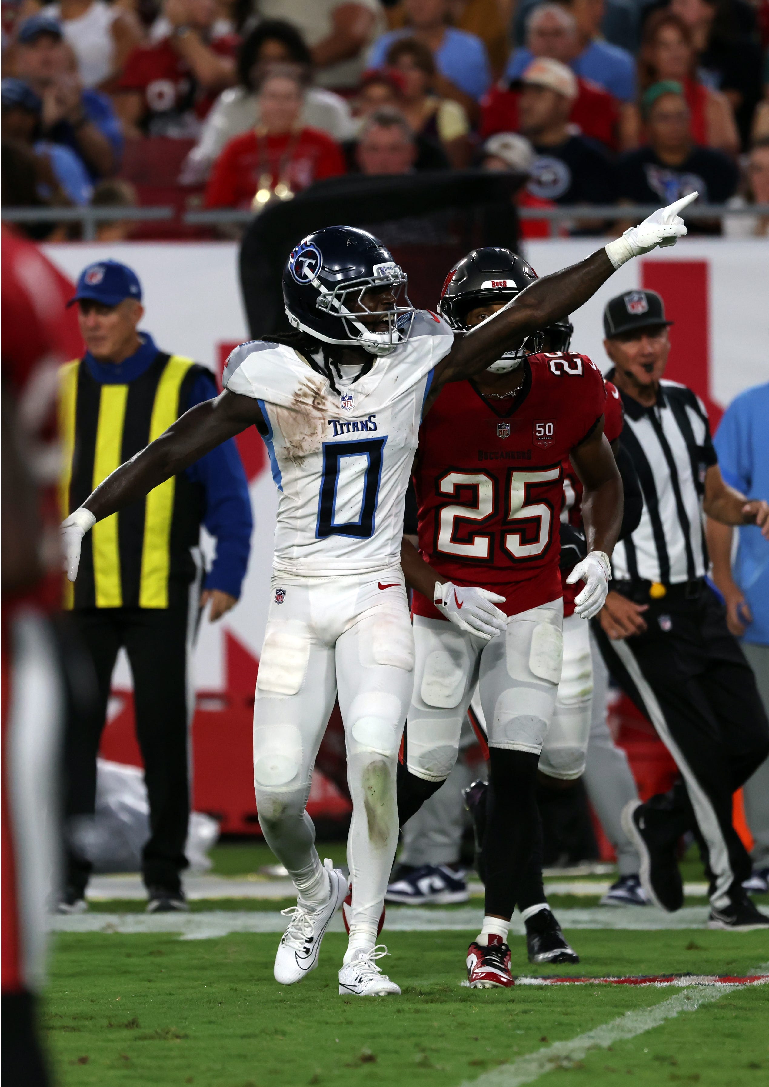 Calvin Ridley's arrow is pointing up with Cam Ward quarterbacking ...