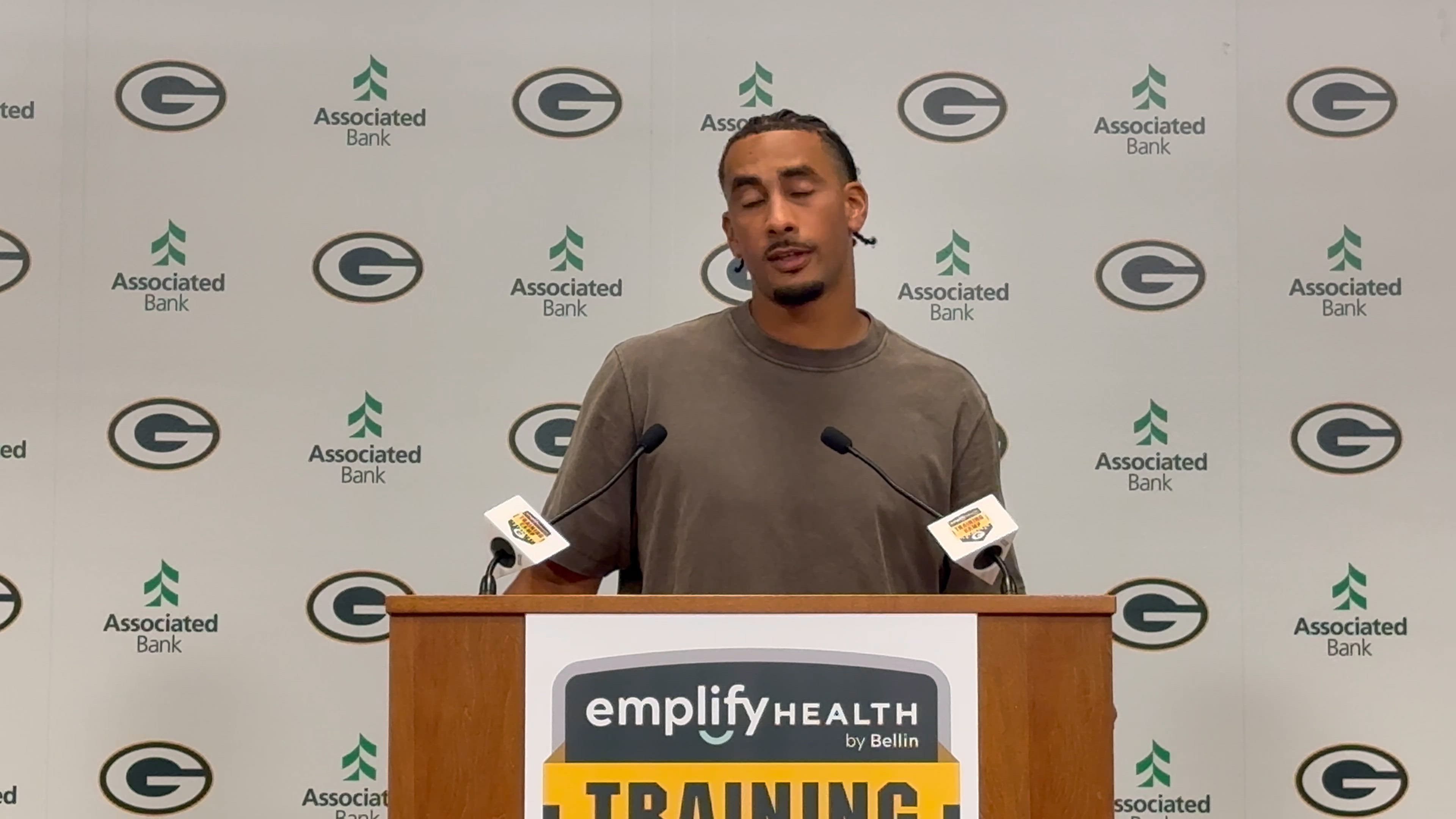 Packers QB Jordan Love on Injuries, Loss to Jets