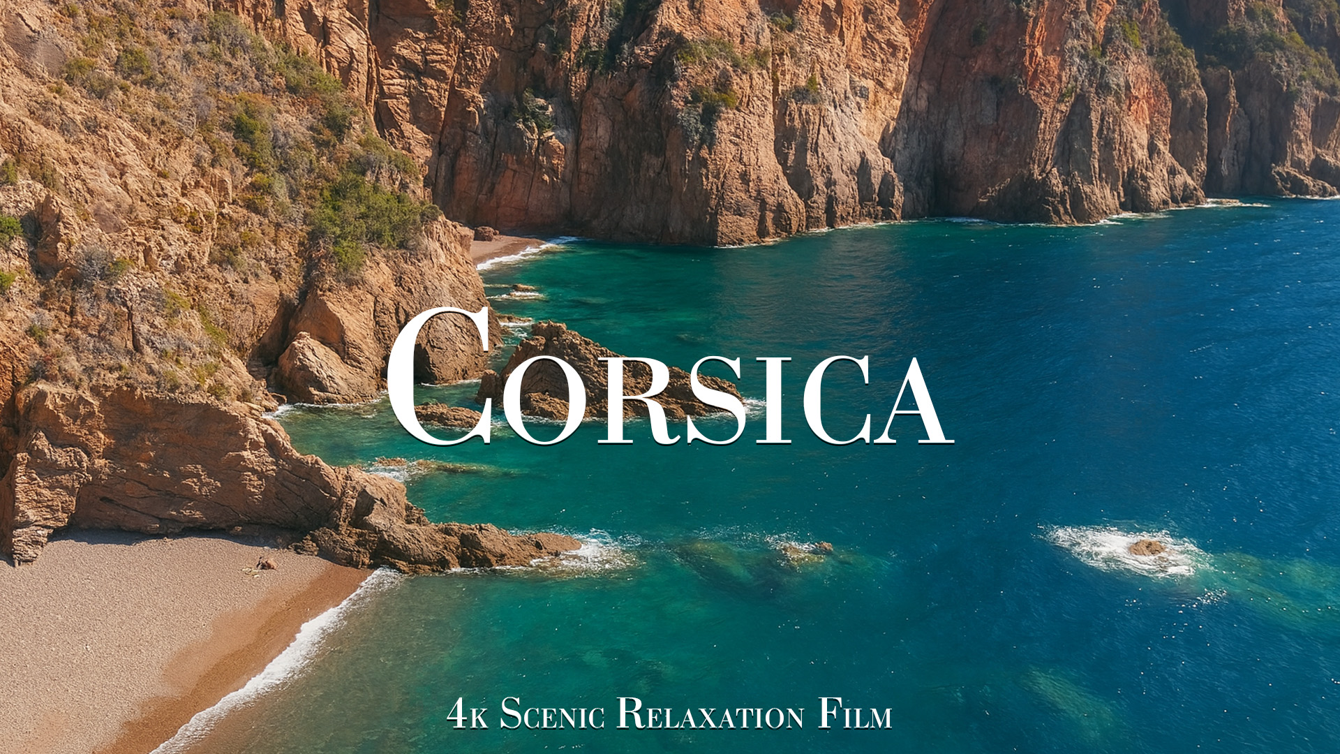Porto et Calanques de Piana : vues aériennes de la Corse en 4K