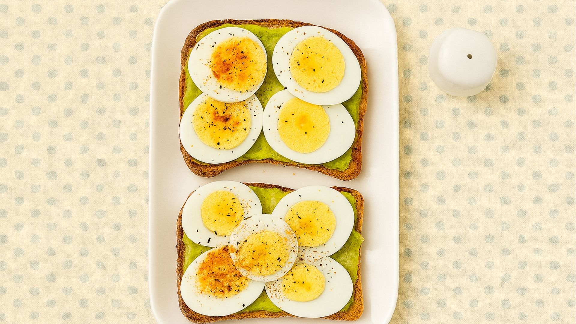 Avocado Toast met Gekookt Ei en Kruiden | Makkelijk Afvallen met deze ...