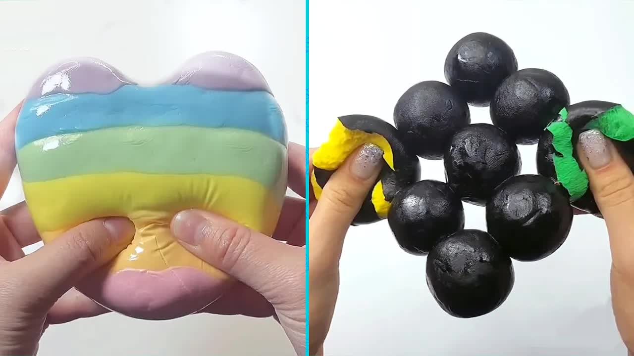 Oddly Satisfying Slime Clay Cracking ASMR No Music Videos - Relaxing ...