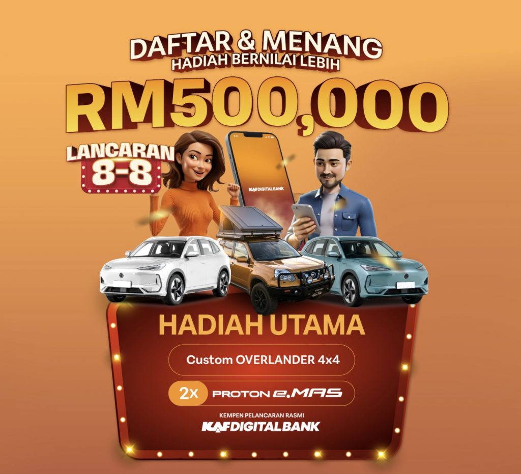 KAF Digital Bank, Malaysia’s second islamic digital bank is now live