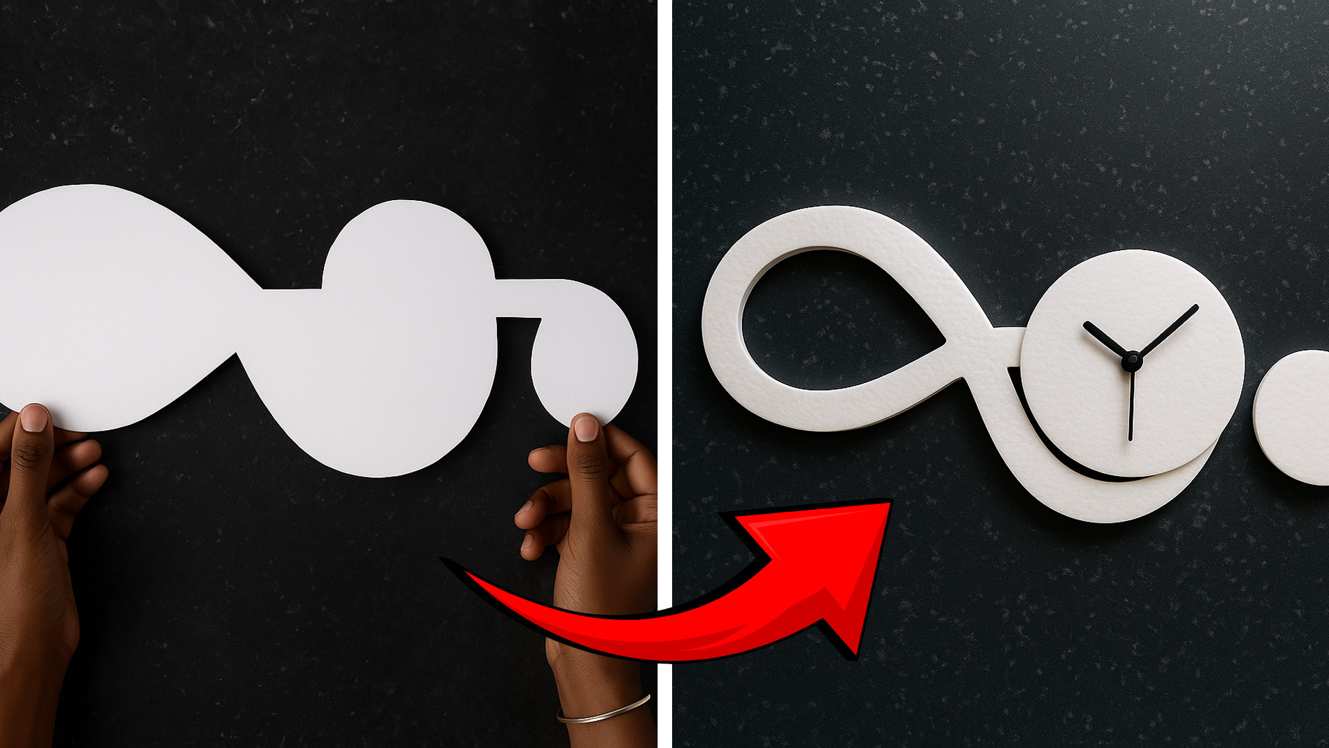 DIY Foam Sheet Clock – Make Your Own Clock for School or Home