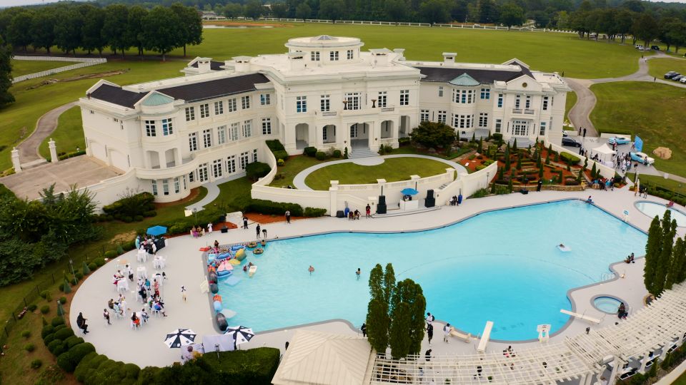 Rick Ross has one of the largest backyard pools in the country. And he ...