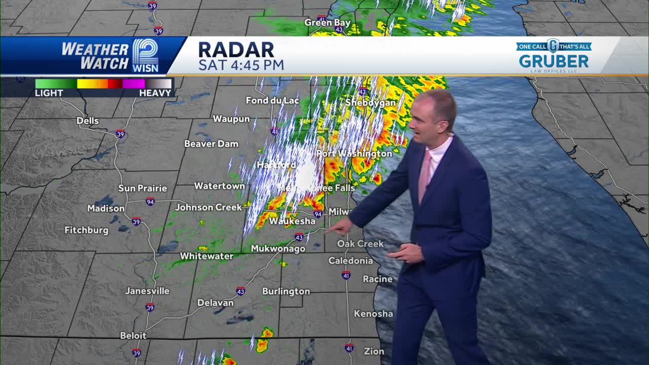 Storm Risk Continues Tonight For Southeast Wisconsin