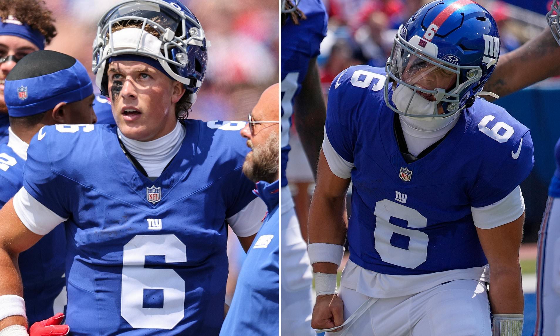 Giants first-round pick Jaxson Dart answers fans' prayers with ...