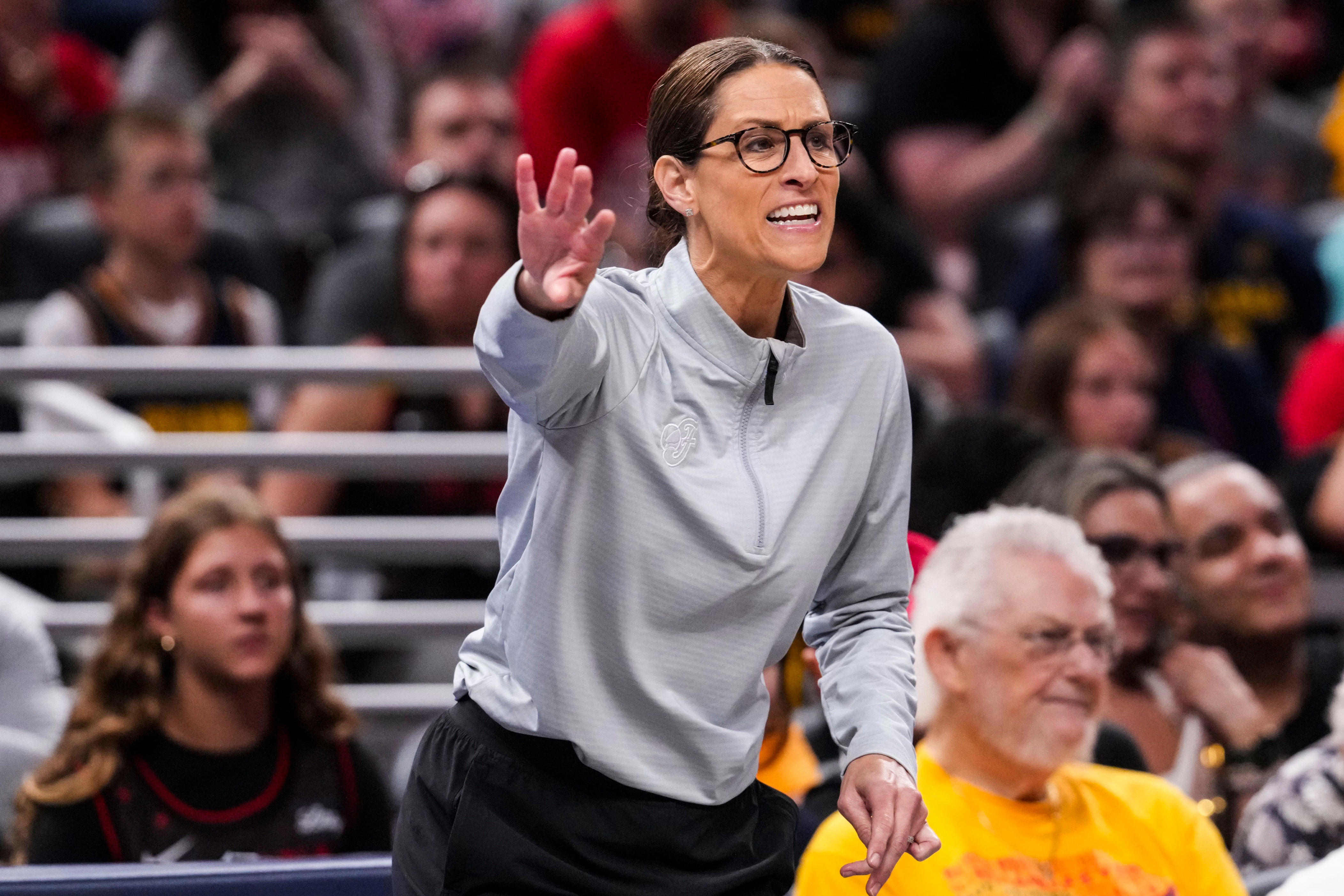 Indiana Fever coach Stephanie White calls out referees' ‘double ...