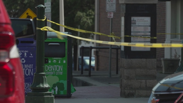 Downtown Denton shooting victim identified by police