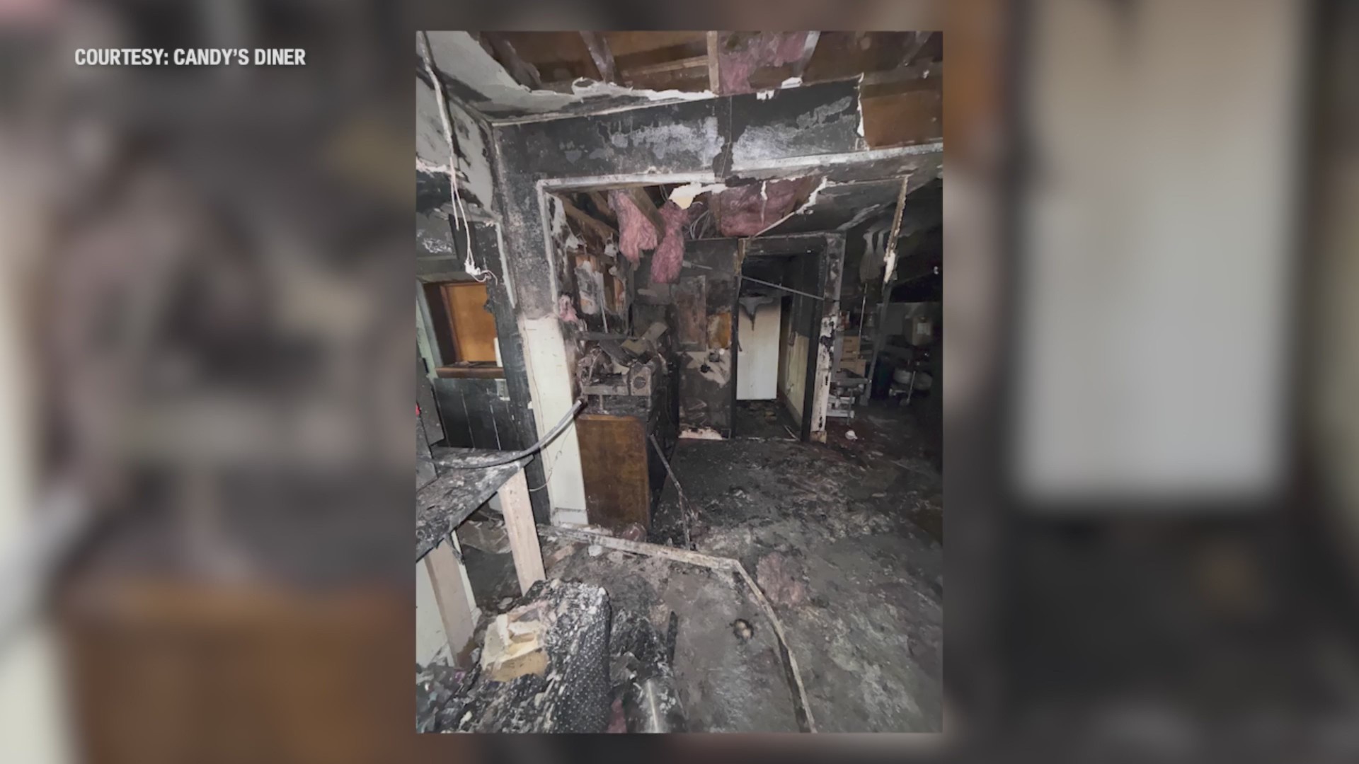 Fire tears through new diner that just opened inside the former clam ...