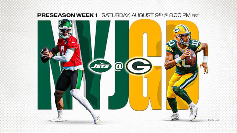 Live Stream New York Jets vs Green Bay Packers for Free: TV Channel ...