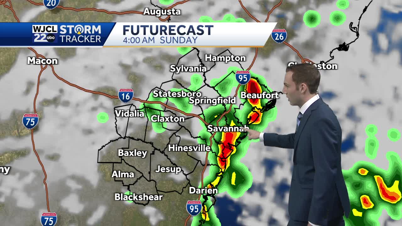 Forecast: Rain chances on Sunday for Southeast Georgia and the Lowcountry