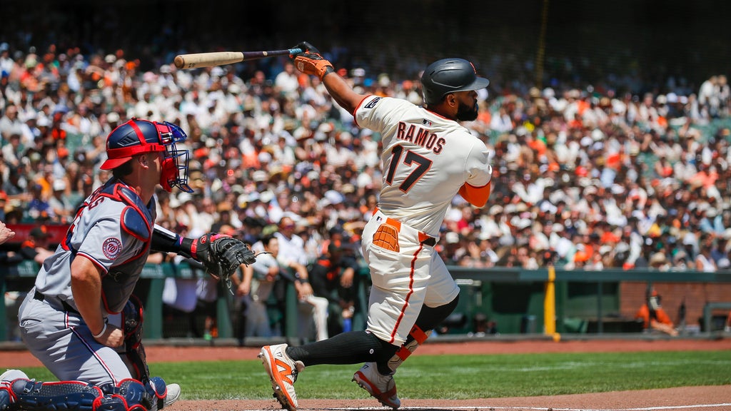 Nationals break out of scoring slump, beat Giants 4-2 behind Lord and Wood