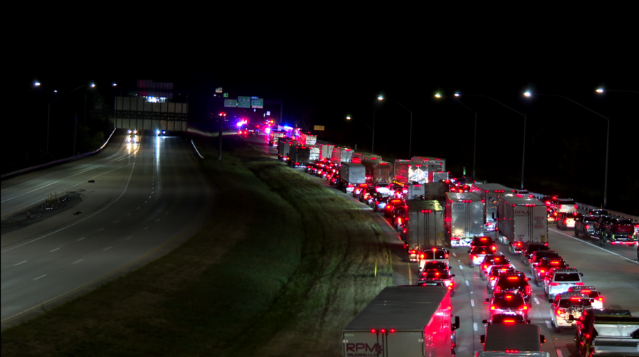 Motorcycle crash closes I-81 Northbound at U.S. 22/322 Interchange