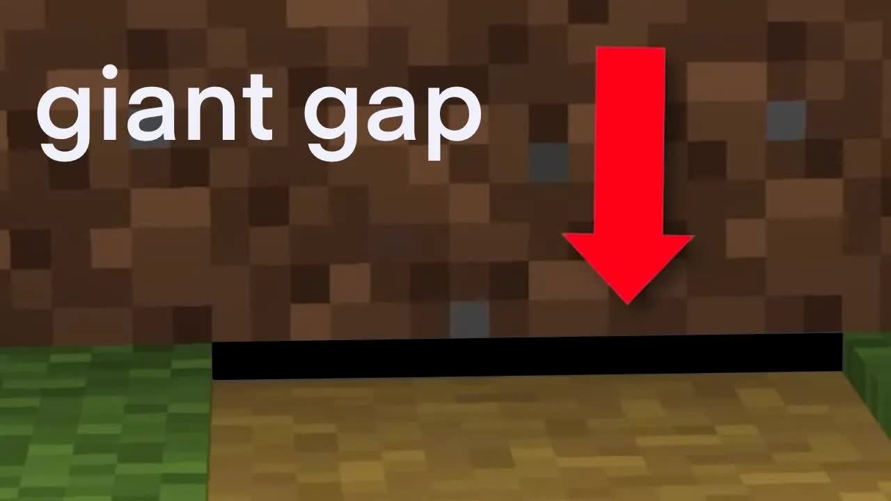 The one pixel gap that ruins Minecraft builds