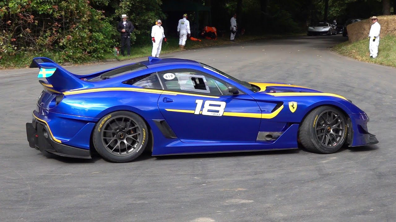 Ferrari 599XX EVO – V12 Engine Sound