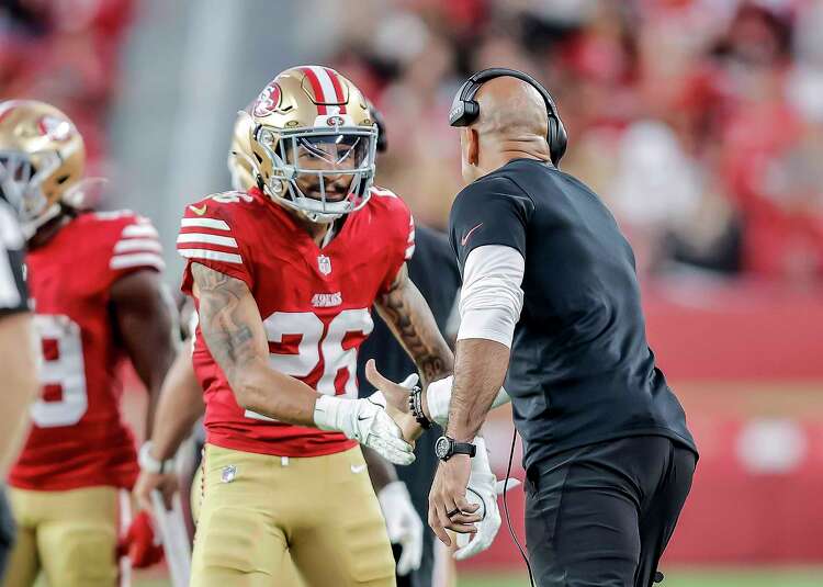 Robert Saleh effect on display as 49ers' second-string stymies Bo Nix ...