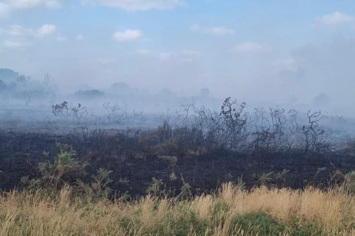 Urgent warning issued amid devastating heath fire
