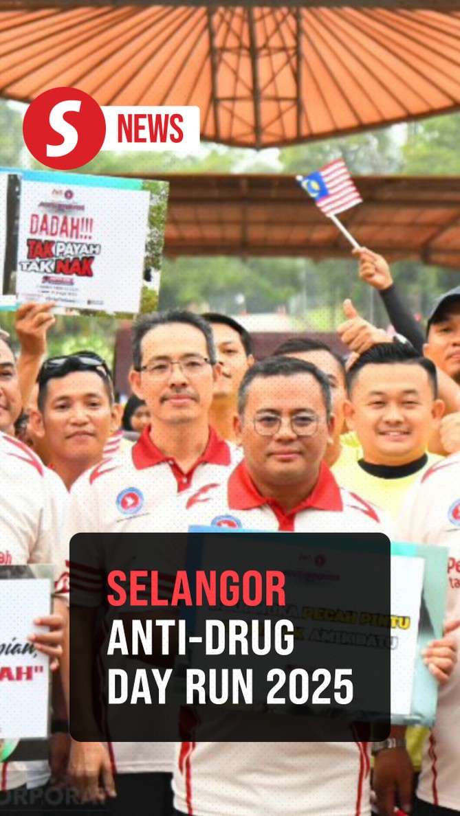 Selangor's Anti-Drug Day kicks off with community run