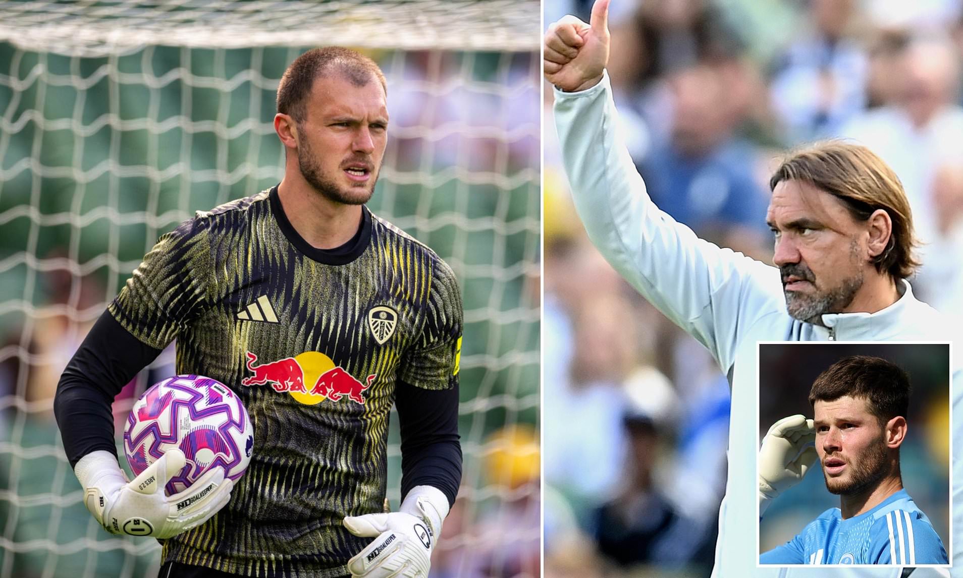 Leeds' new No 1 declares himself 'fully fit and ready to go' ahead of ...