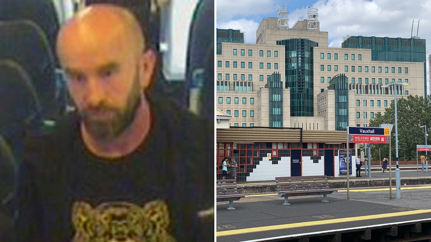police hunt man after woman assaulted on London train