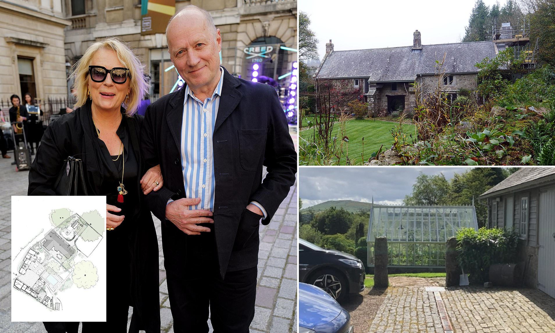Jennifer Saunders and Adrian Edmondson face fresh planning battle over extension to their £2m home