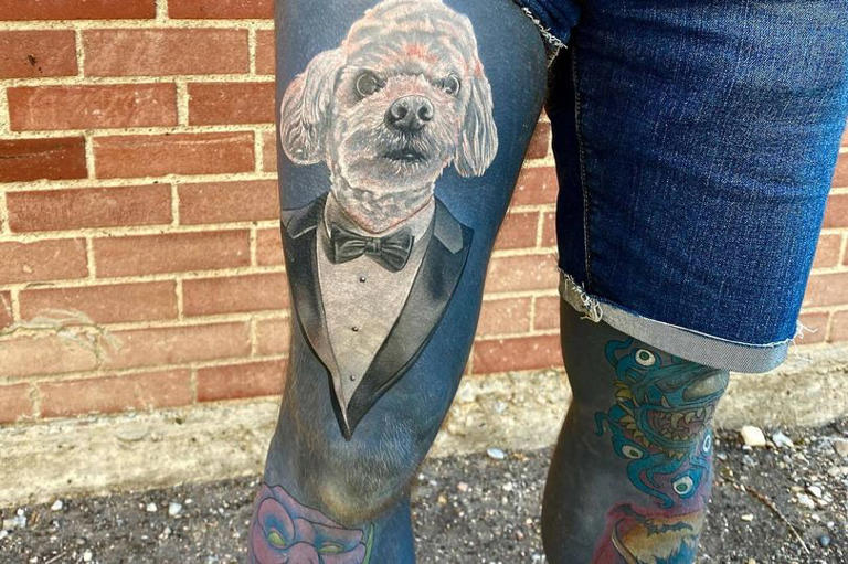 Dad who's spent £215k inking entire body shares 'most painful' tattoo