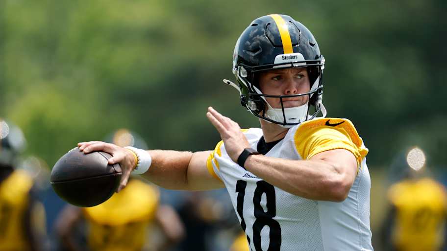 Steelers add insult to Will Howard's injury without saying a word