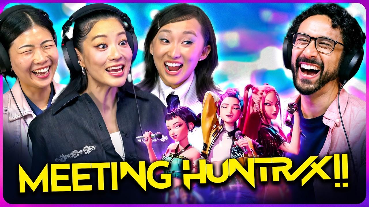 K-pop Demon Hunters | Meeting The Huntrix Cast!! (they Got Real) (part 1)