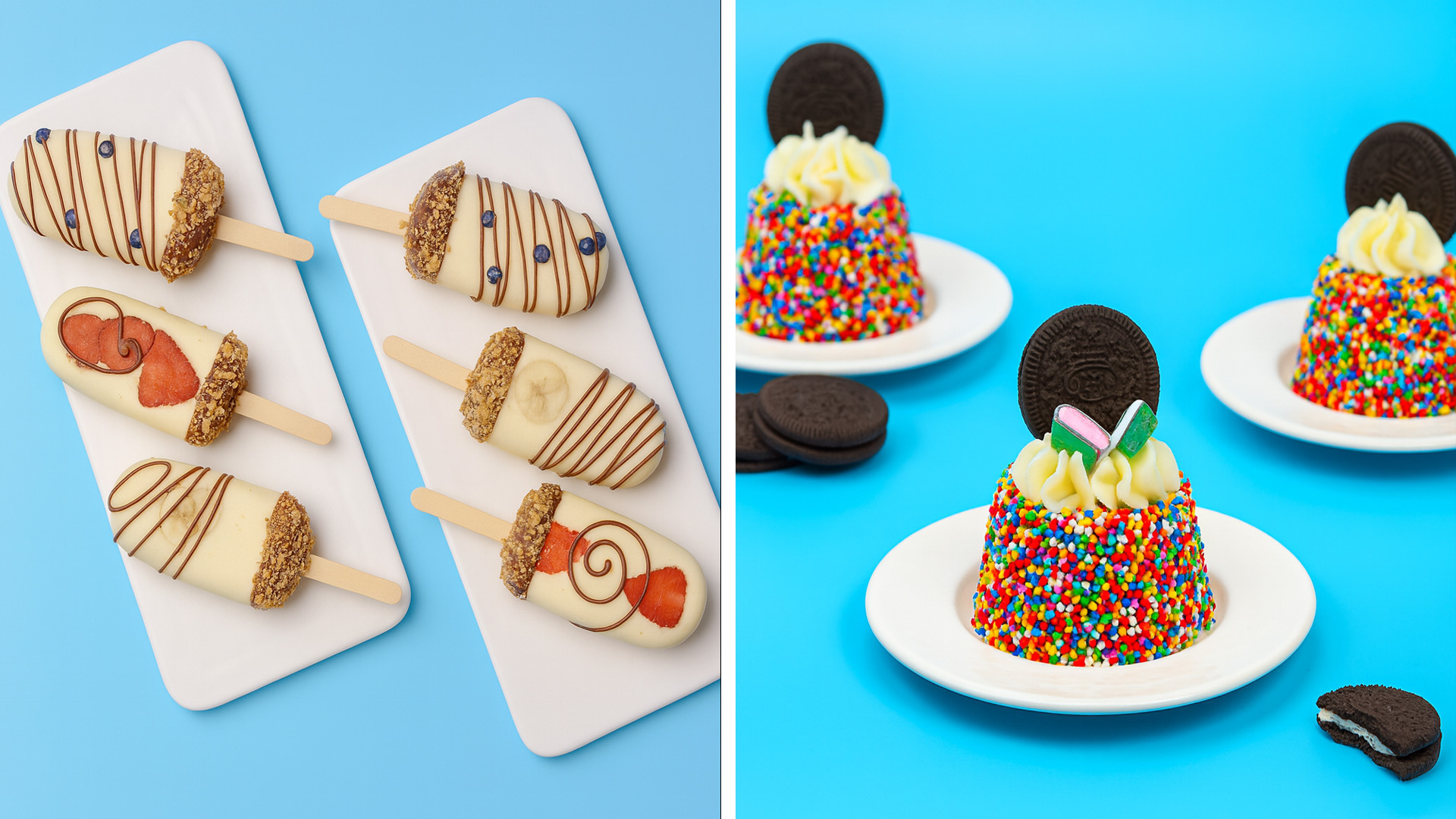 How to Make Fruit Popsicles and Sprinkle Mini Cakes