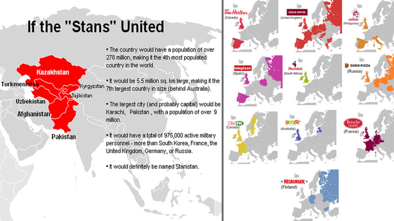 15 Cool Maps Full Of Interesting Information