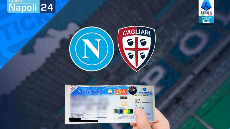 Biglietti Napoli-Cagliari Serie A: quando escono e come acquistarli