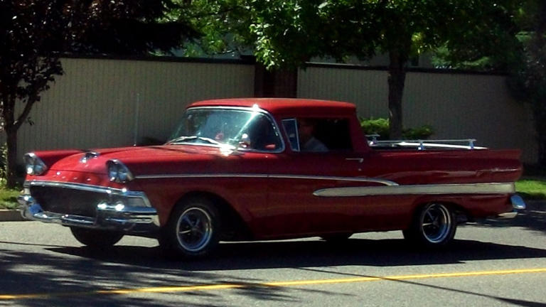 How the 1958 Ford Ranchero blended work and style