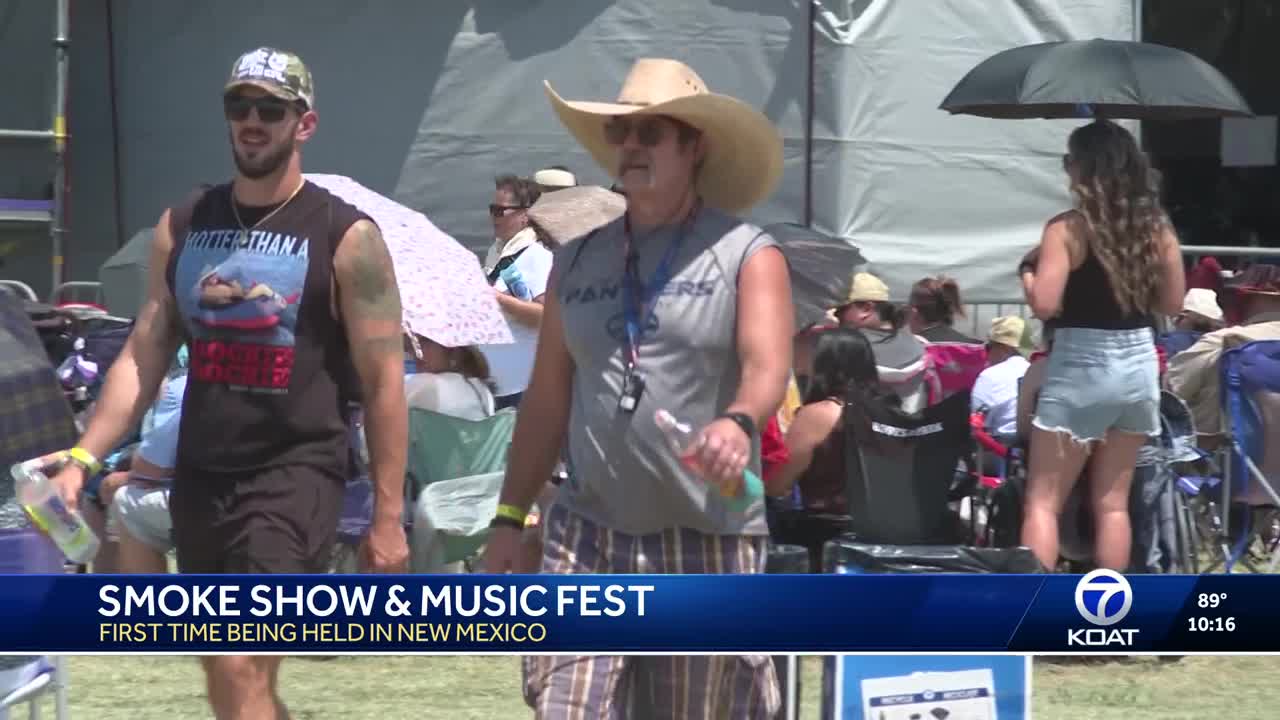 ABQ Smoke Show & Music Fest brings thousands in intense heat