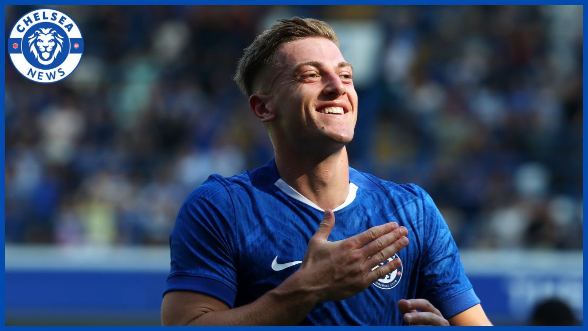 Watch: Chelsea striker celebrates again with tidy first time finish