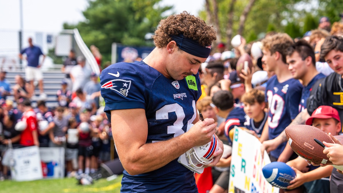 Patriots RB Lan Larison placed on injured reserve: Report