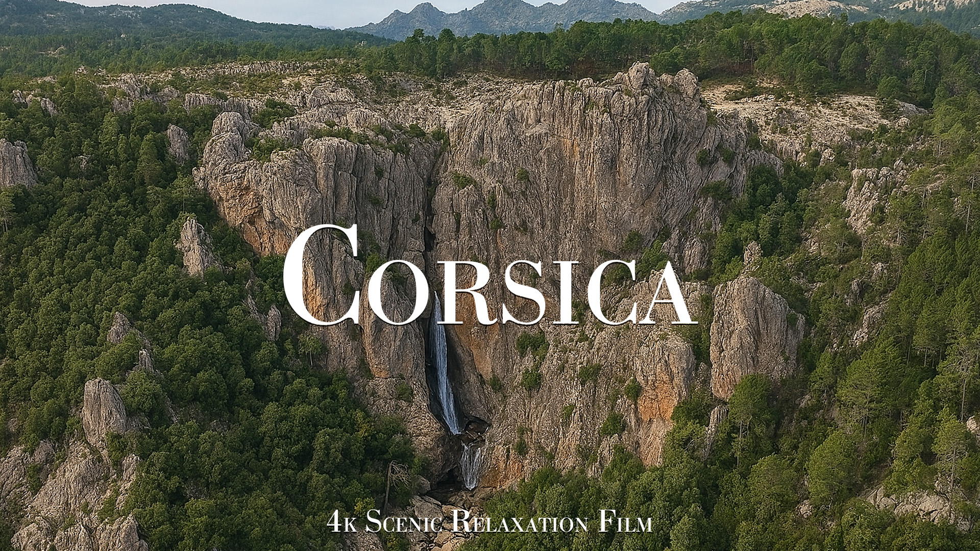 Saint Anthony strand és a környező hegyek – Korzika 4K drónfelvételeken