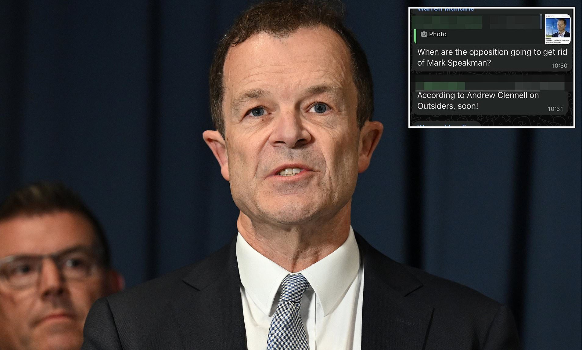 Bombshell leaked Liberal group chat reveals party leader's days could ...