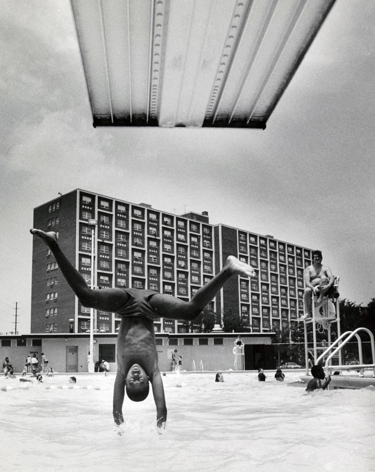 Maryland Pool, the first Columbus public pool and bathhouse, was ...