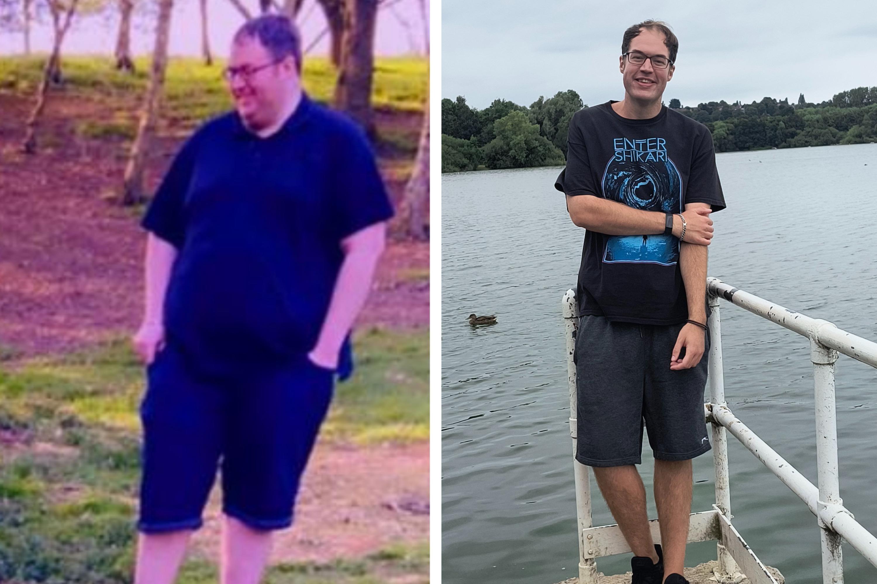 Man drops 240lbs by sticking to one simple daily habit