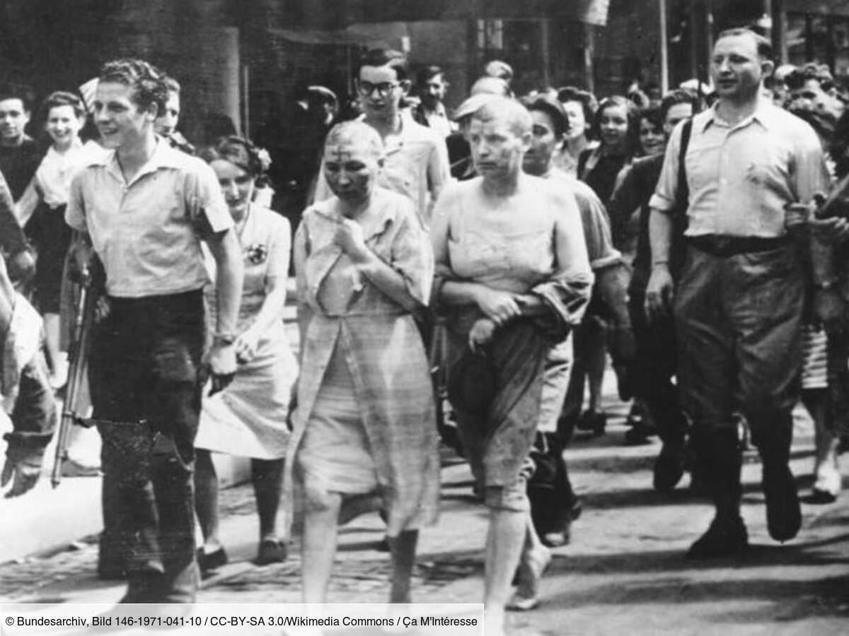 Épuration de 1944 : 20 000 femmes accusées de collaboration avec les ...