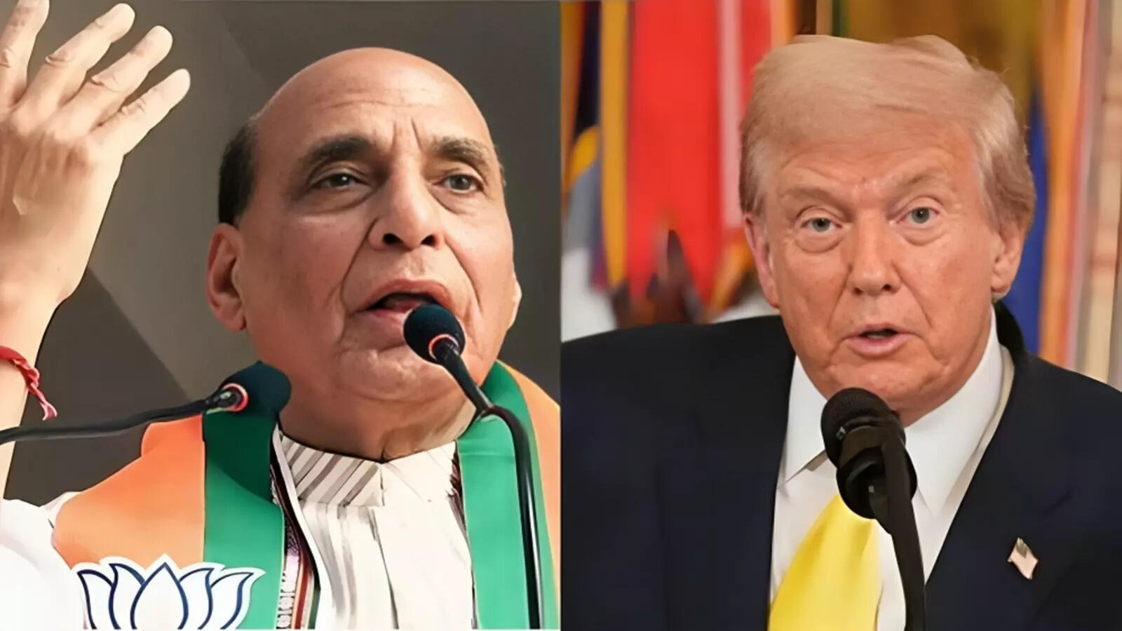 ‘Sab ke boss to hum hain’: Rajnath Singh's big veiled attack on Trump ...