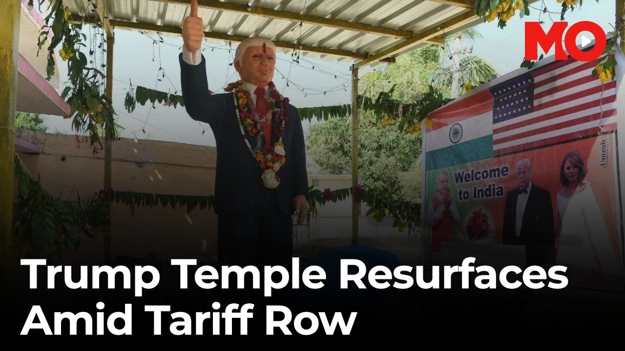 Trump tariffs spark fresh mockery of Telangana's unique Trump temple