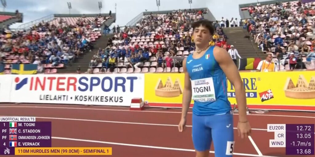 Euro U20: Matteo Togni e Alessia Succo in finale d’autorità