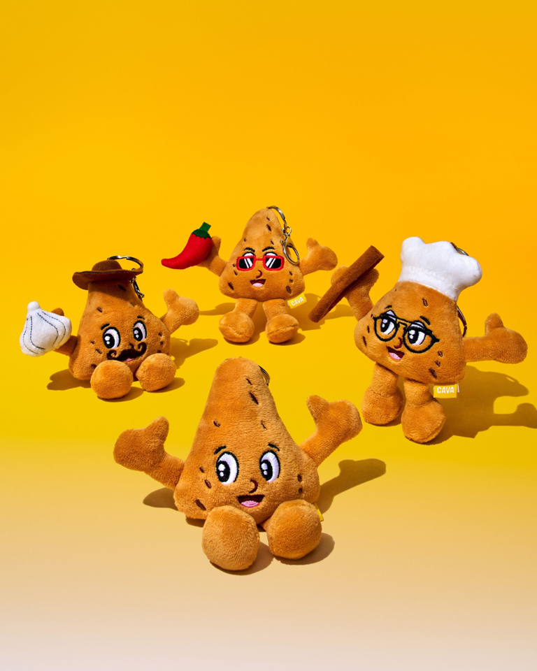 If You Love Labubu, You'll Be OBSESSED With Cava's Pita Chip Plushies