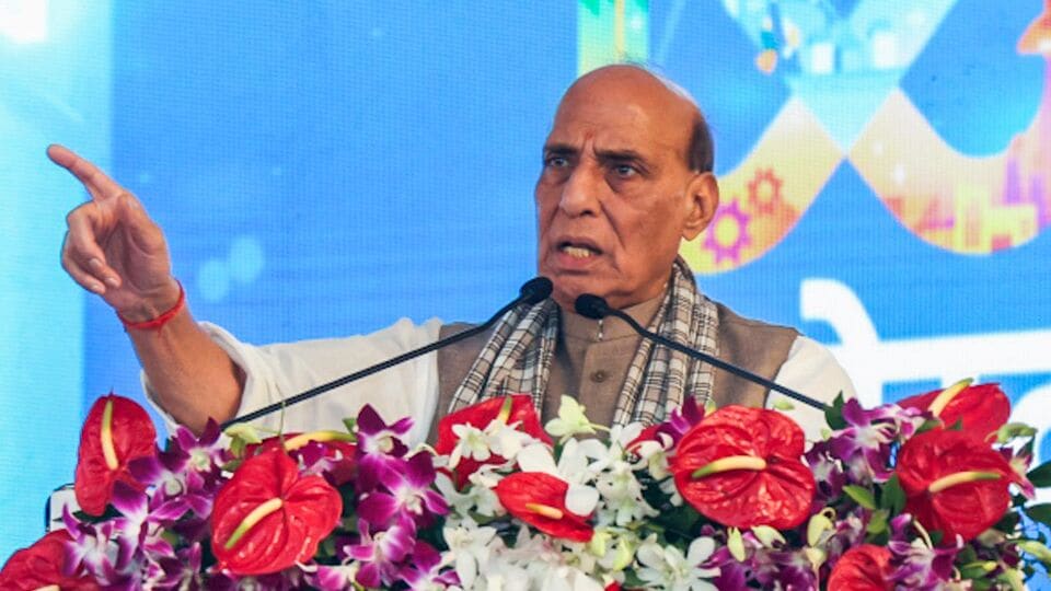 Rajnath Singh takes dig at Donald Trump over tariffs: 'They think that ...