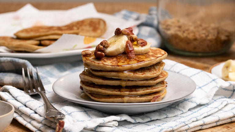 Our 3-Ingredient Banana Pancakes Are Naturally Sweet