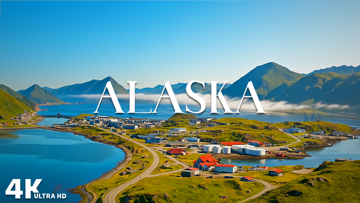 Así es la naturaleza de Alaska en 4K