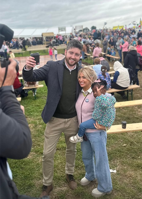 Businessman Gareth Sheridan's wife Heidi thought their first meeting ...