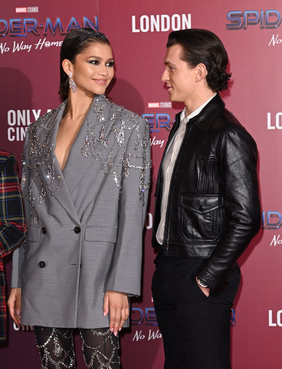 Zendaya reacts to fake AI photos of Tom Holland wedding