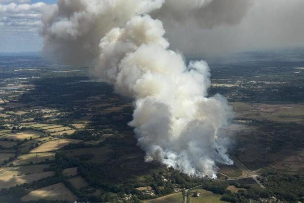 Holt Heath fire: What we know so far and is the blaze extinguished?